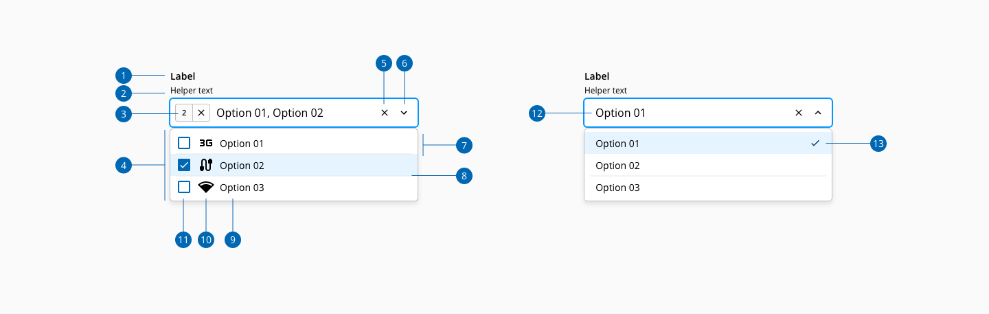 Select Specs — Halstack Design System