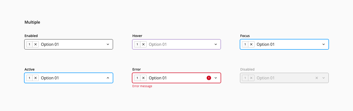 Select Specs — Halstack Design System